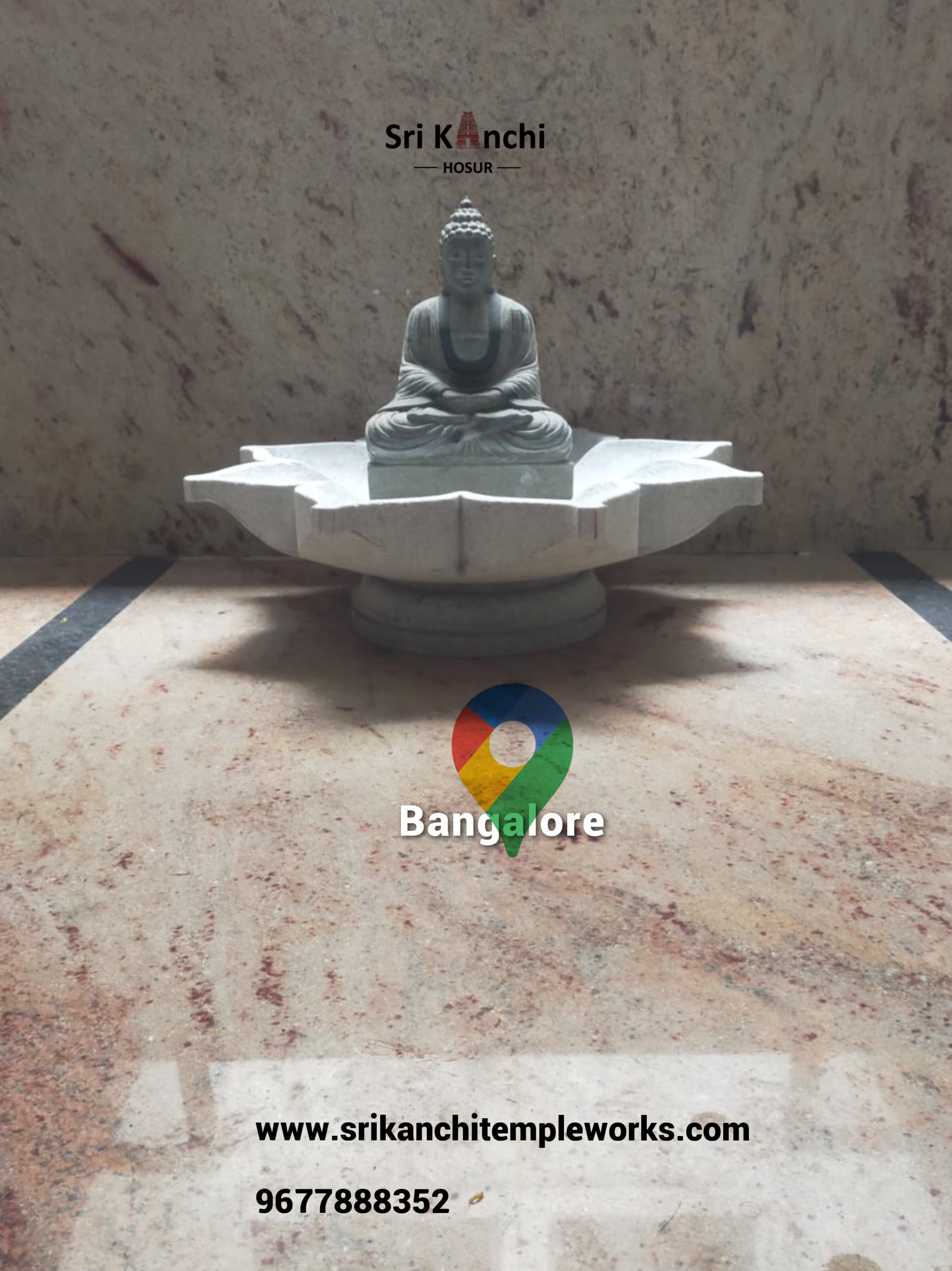 Stone Uruli + Buddha – SRIKANCHI
