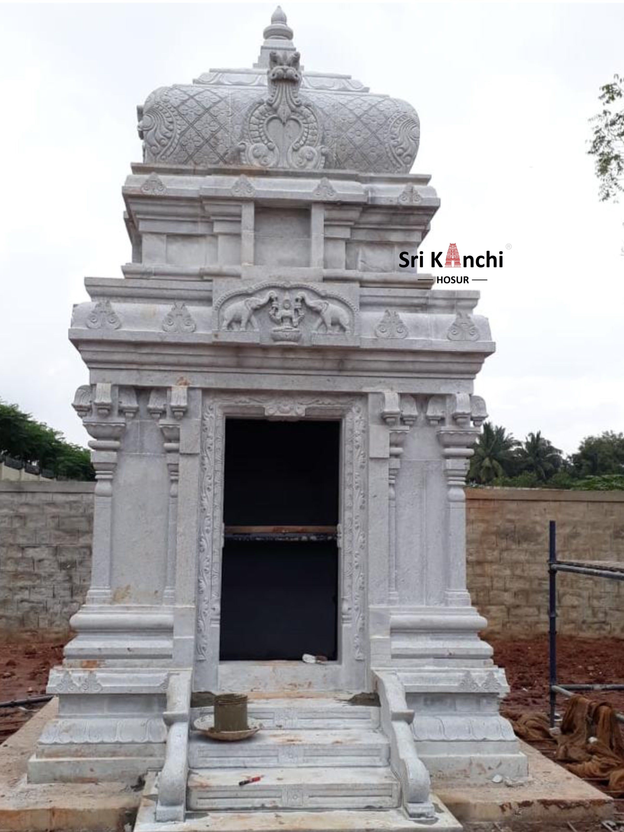 TEMPLE- Garbhagudi with Gopuram – SRIKANCHI